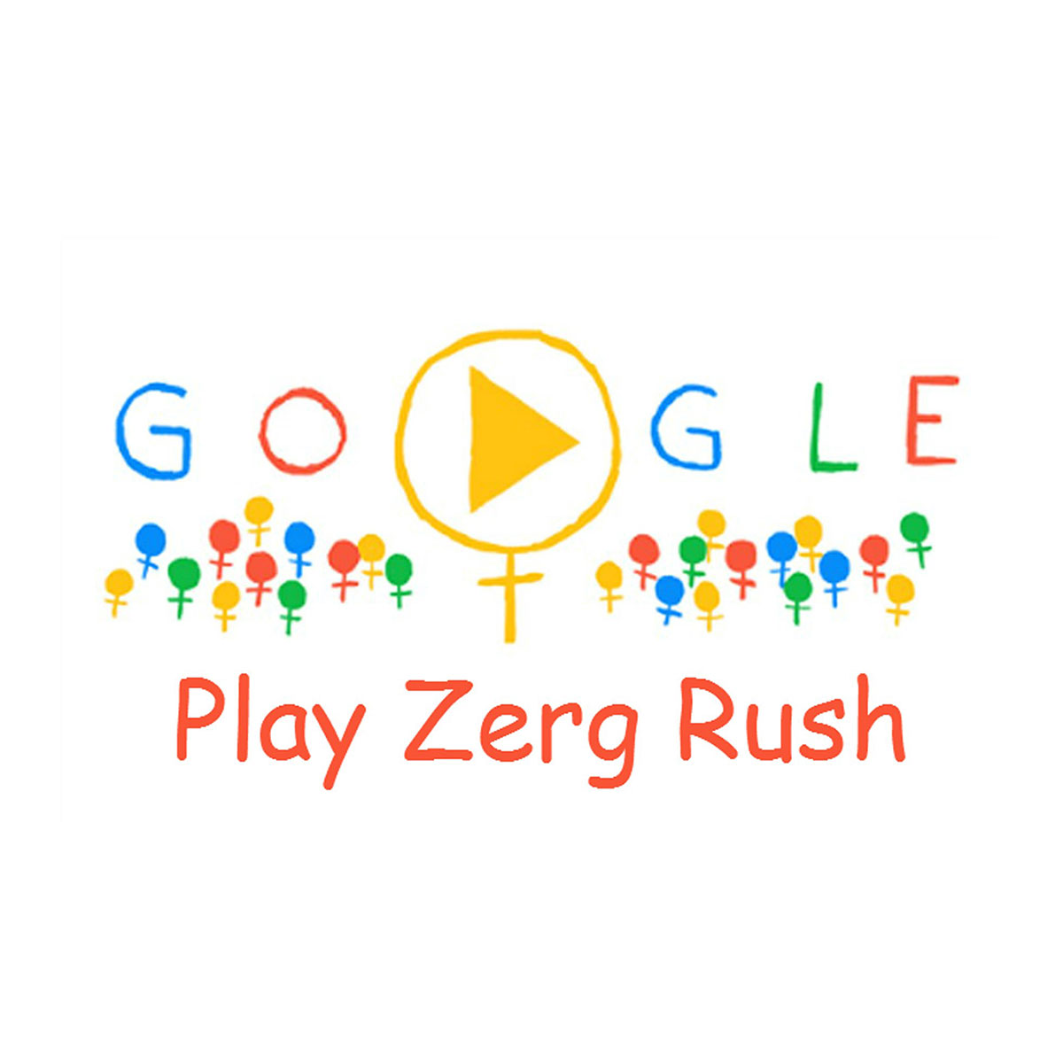 Juego Zerg Rush de Google — Jugar en elgooG